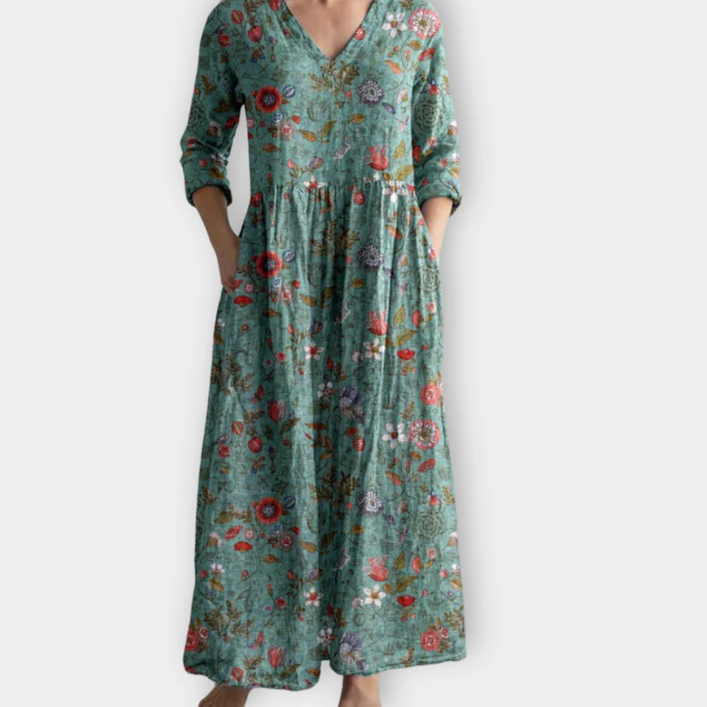 Amara - Boho Maxi Dress – Kelly Louis